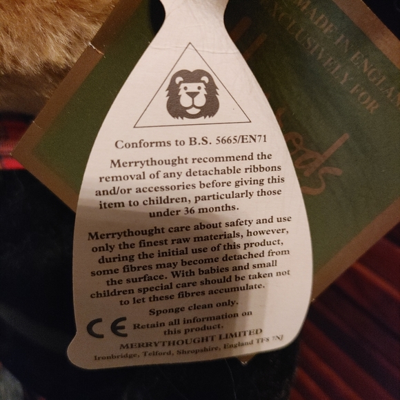 merrythought | Toys | Merrythought Scottish Highlander Kilt Red Plaid ...